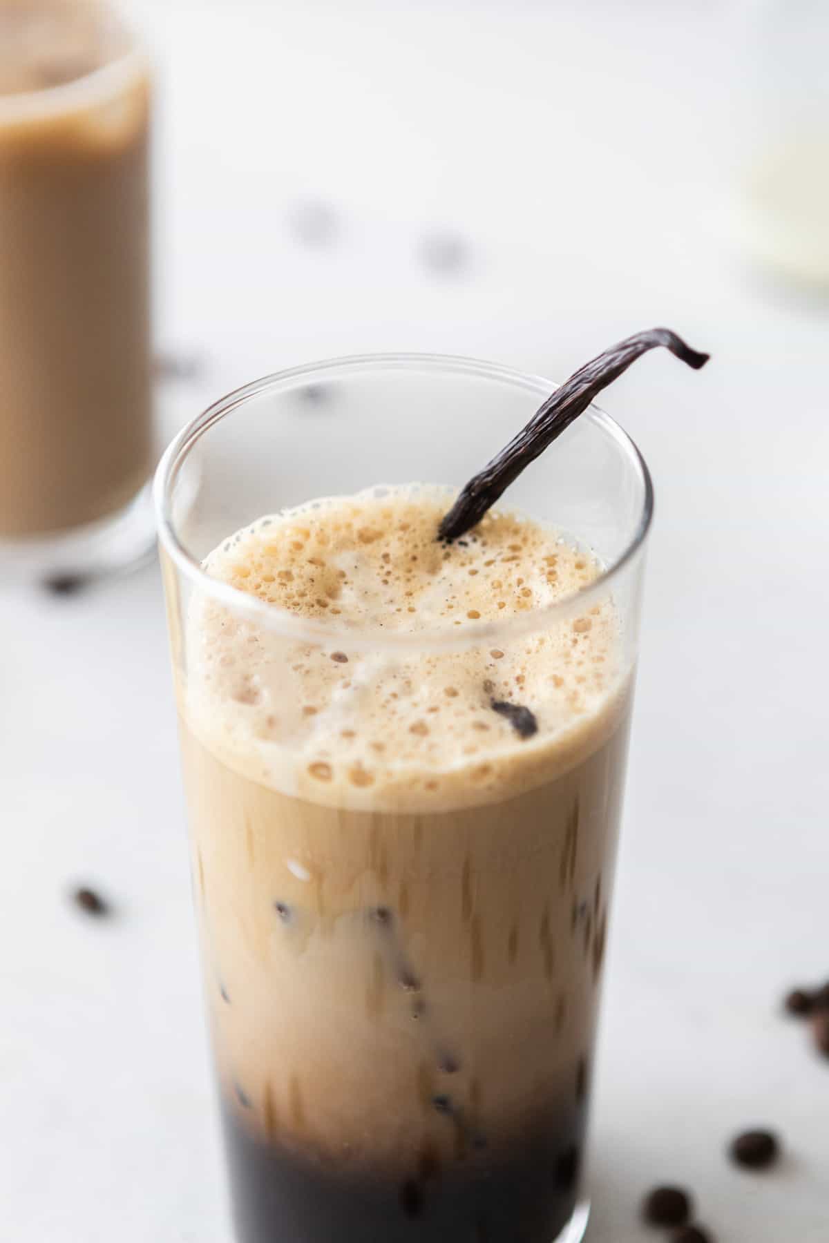 Iced Toasted Vanilla Oatmilk Shaken Espresso (Starbucks Dupe)