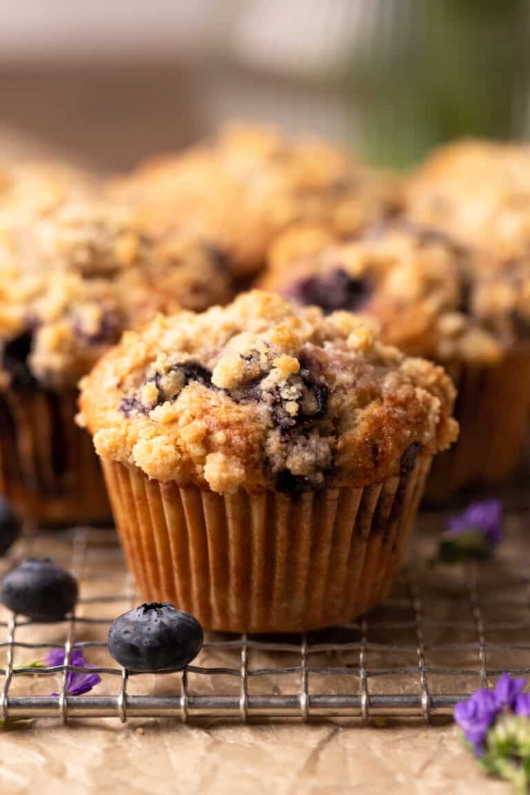Small Batch Blueberry Muffins – Dollop of Dough