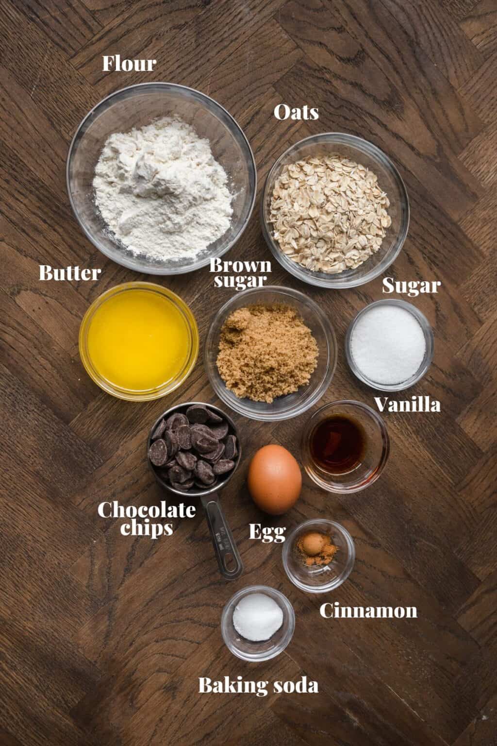 Small Batch Oatmeal Chocolate Chip Cookies – Dollop of Dough