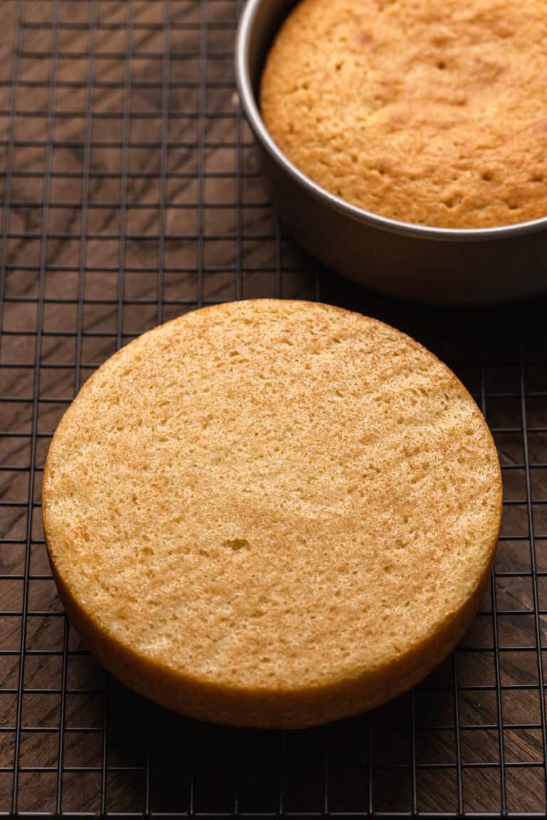 Strawberry Vanilla Cake – Dollop of Dough