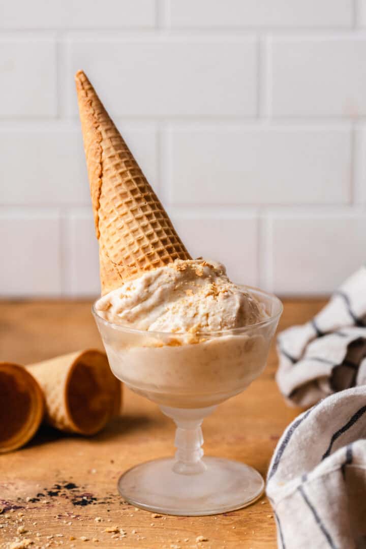 No Churn Graham Cracker Ice Cream – Dollop of Dough