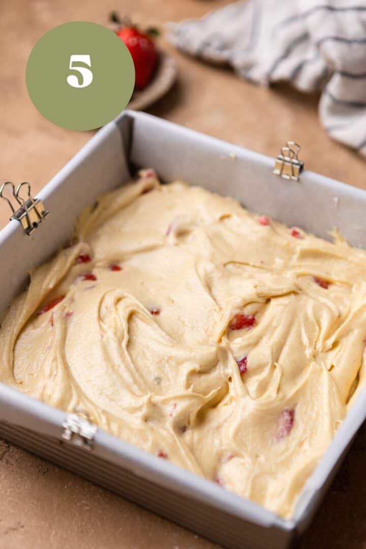 Strawberry Snack Cake – Dollop of Dough