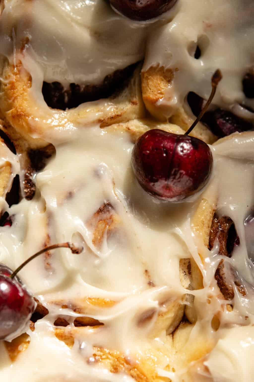 Homemade Cherry Cinnamon Rolls – Dollop of Dough