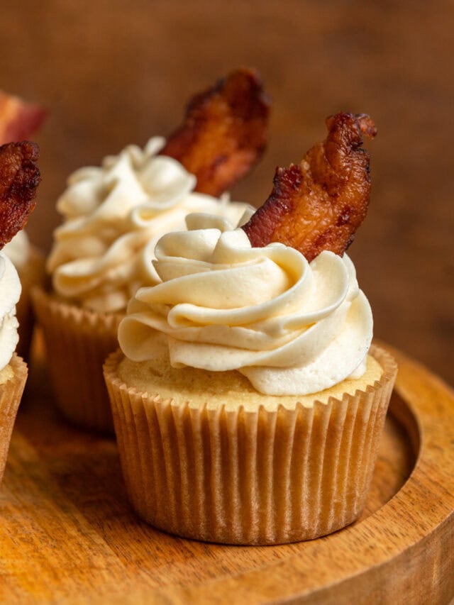 Easy Brown Sugar Cupcakes – Dollop of Dough