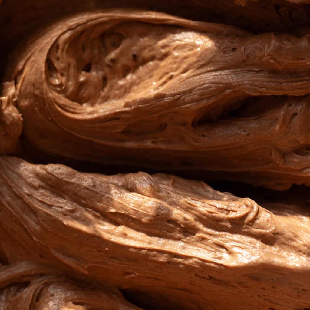 Chocolate Swiss Meringue Buttercream (Faux Method) – Dollop of Dough